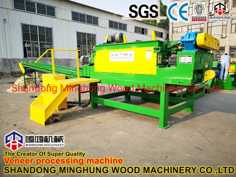 4feet Rotary Wood Log Debarking Machine with Chipper Shredder ...