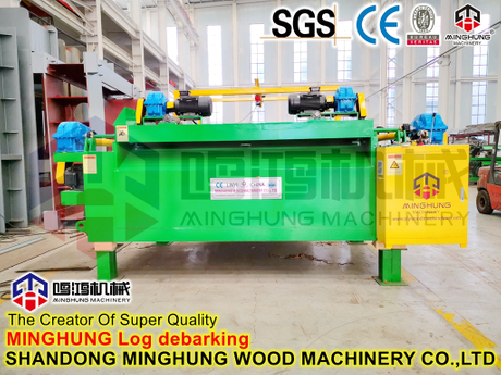 Timber Debarker Log Debarker Tree Debarker - SHANDONG MINGHUNG WOOD ...