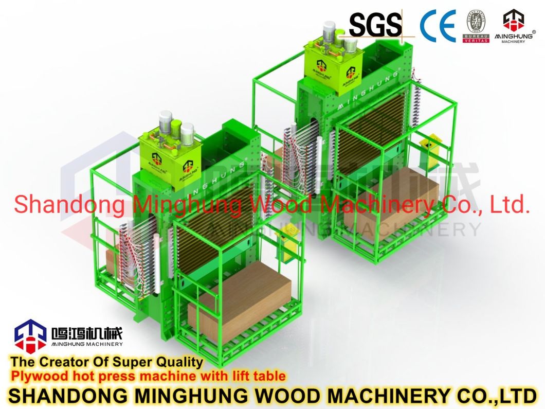 Film Plywood Lamination Hot Pressing Machine