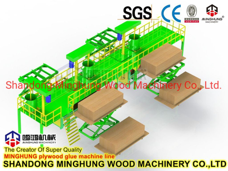 Plywood Veneer Glue Spreader for Spreading Coating Gluing Panel ...