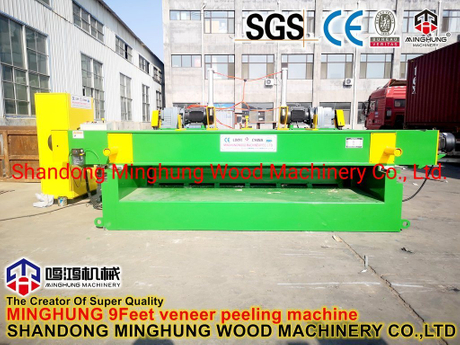 Spindleless Veneer Rotary Peeling Machine for Plywood Manufacturing ...
