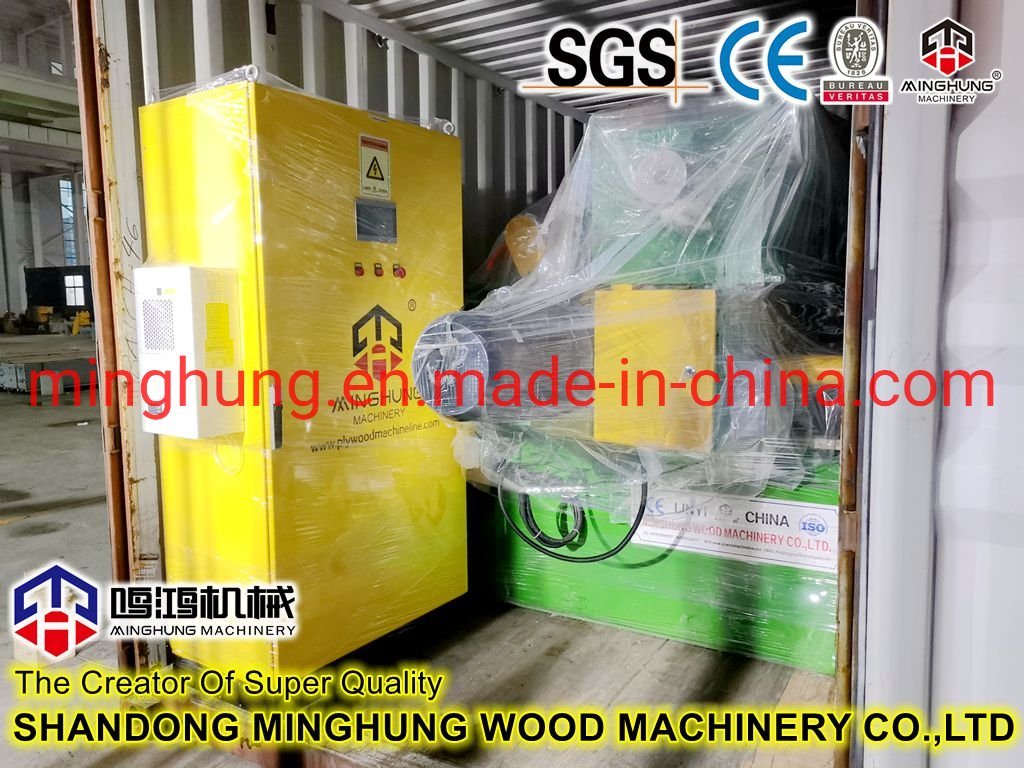 Wood Veneer Rotary Peeling Lathe Machine for Plywood Veneer - SHANDONG ...
