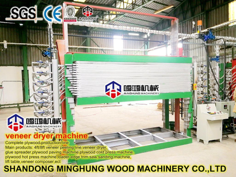 Plywood Core Dryer Machine - SHANDONG MINGHUNG WOOD MACHINERY CO.,LTD