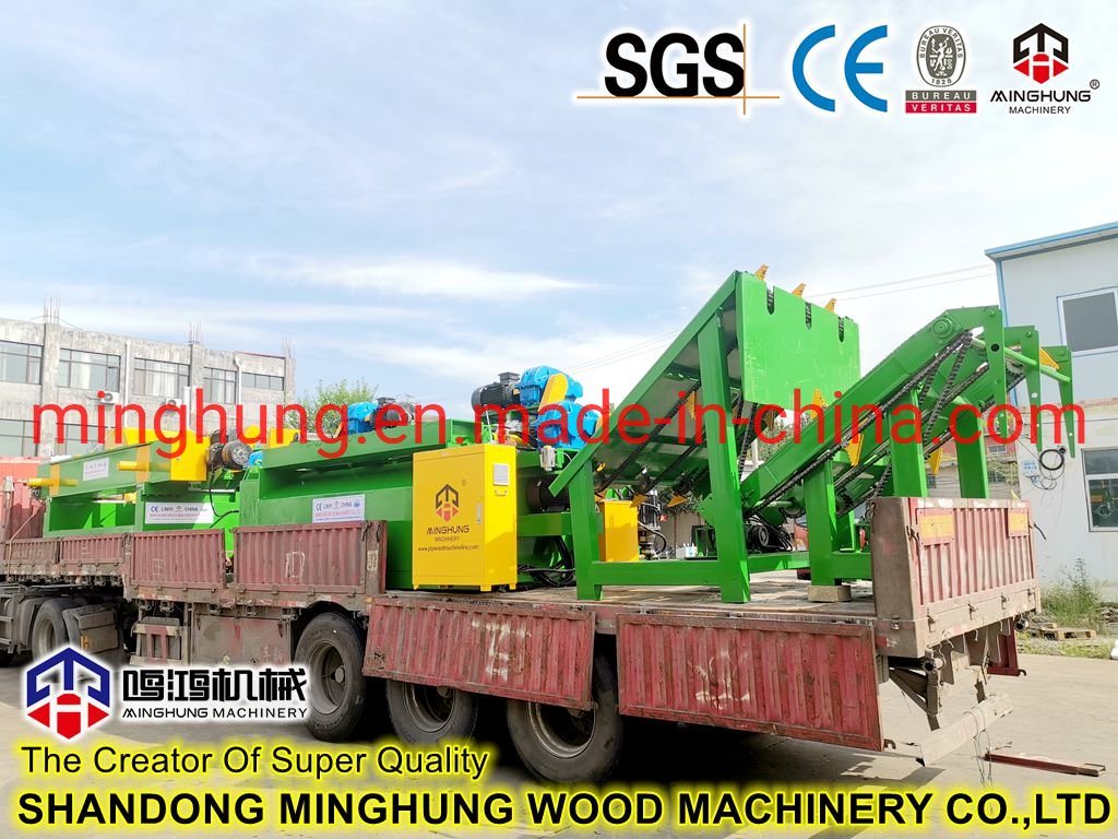 Wood Veneer Rotary Peeling Lathe Machine for Plywood Veneer - SHANDONG ...