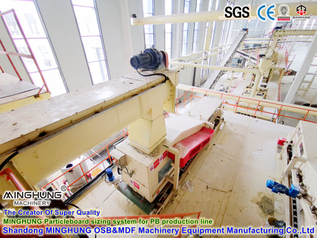 500cbm/Day Particle Board Making Line: Double Shell Glue Blender ...