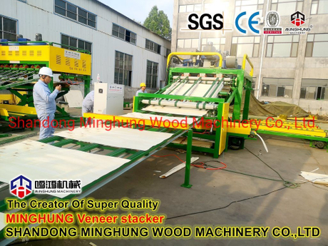 4feet Veneer Panel Sorting Stacking Stacker for Veneer Peeling Machine ...