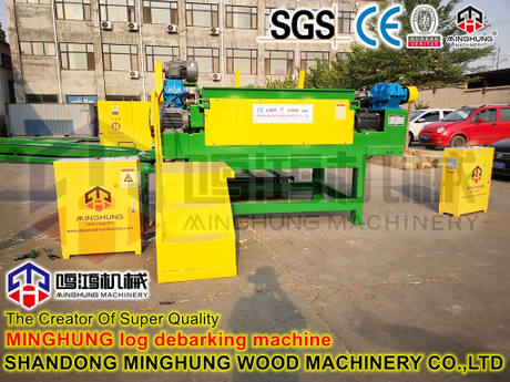 Veneer Wood Log Timber Debarking Machine for Veneer Production ...
