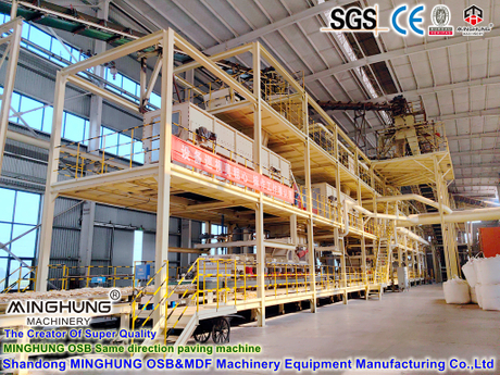Compelete Automatic Pb +OSB +MDF Production Line - SHANDONG MINGHUNG WOOD MACHINERY CO.,LTD