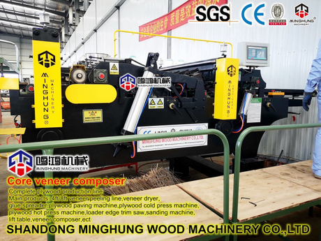 Continuous Wood Papel Board Jointing Machine for Producing Plywood ...