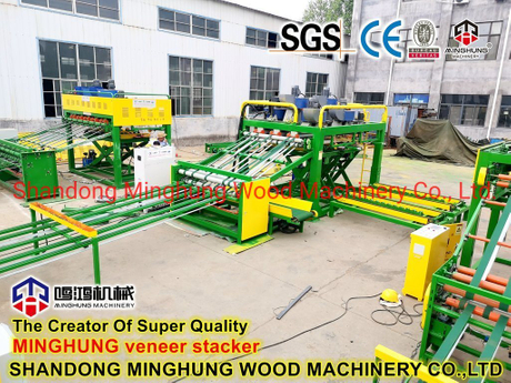 Veneer Stacker Machine Veneer Sorting Machine - SHANDONG MINGHUNG WOOD ...