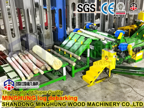 Wood Log Rounder for Removing Wood Bark - SHANDONG MINGHUNG WOOD ...