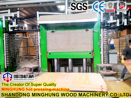 Woodworking Machine Plywood Machine Hot Press Machine - SHANDONG ...