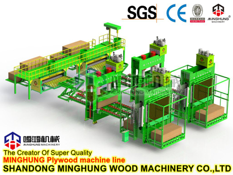 Multi-layer plywood production process - SHANDONG MINGHUNG WOOD ...
