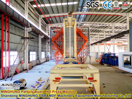 OSB Board (Oriented Strand Board) Forming and Pressing Making Machine ...